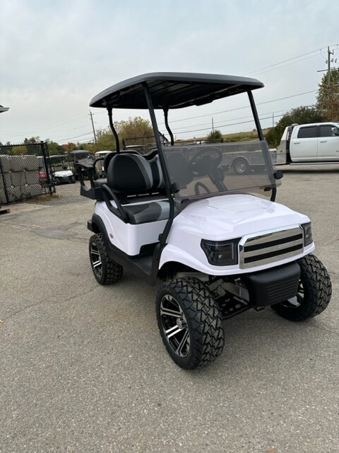 2017 Club Car Prec Alpha White Lifted JE1738-743038 - Performance Carts ...