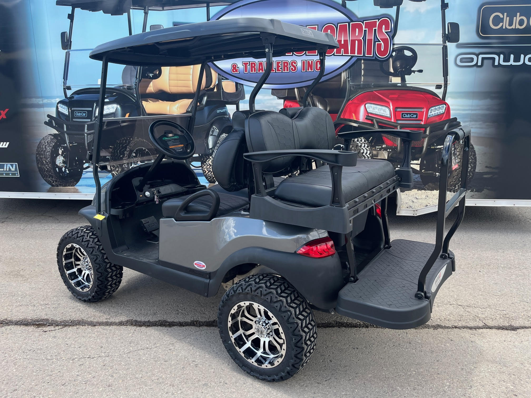 2018 Club Car Precedent Lifted Golf Cart with New Graphite Body JE1835 ...